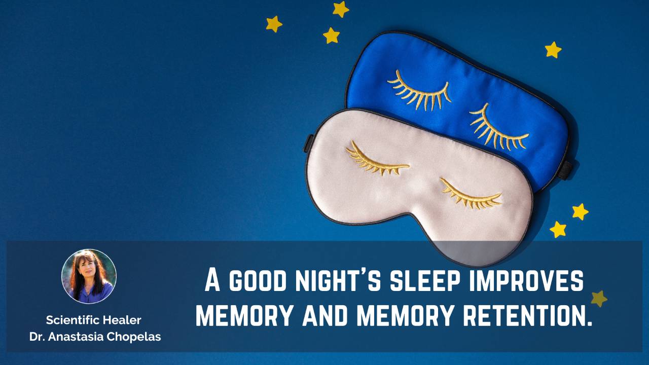 Sleep Quality and Quantity as well as Reducing Stress Improves Memory