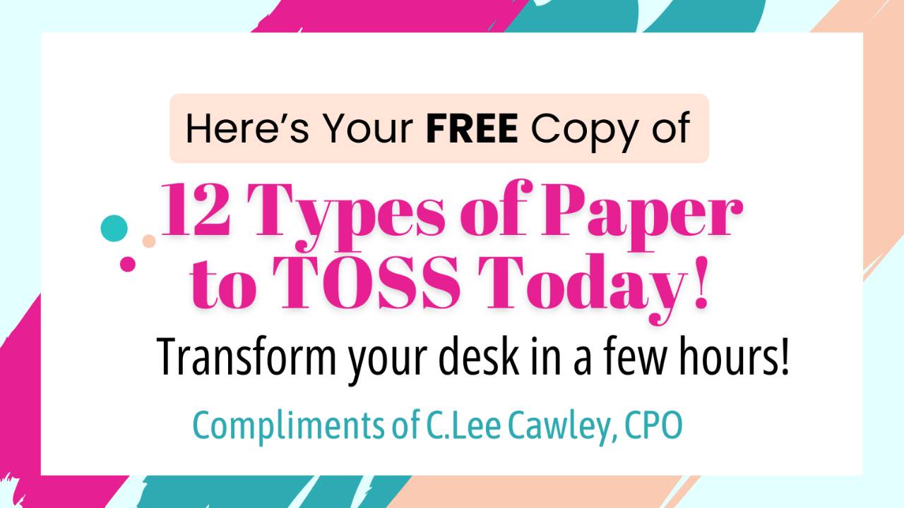 12 Types of Papers to Toss Today
