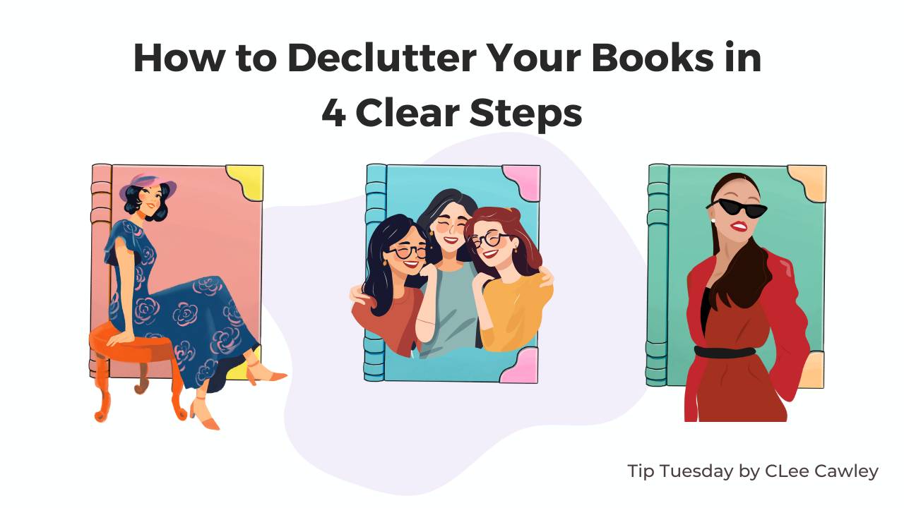 How to Declutter Your Books in 4 Clear Steps