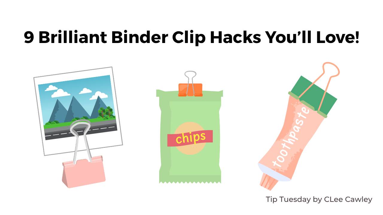 9 Brilliant Binder Clip Hacks You’ll Love!