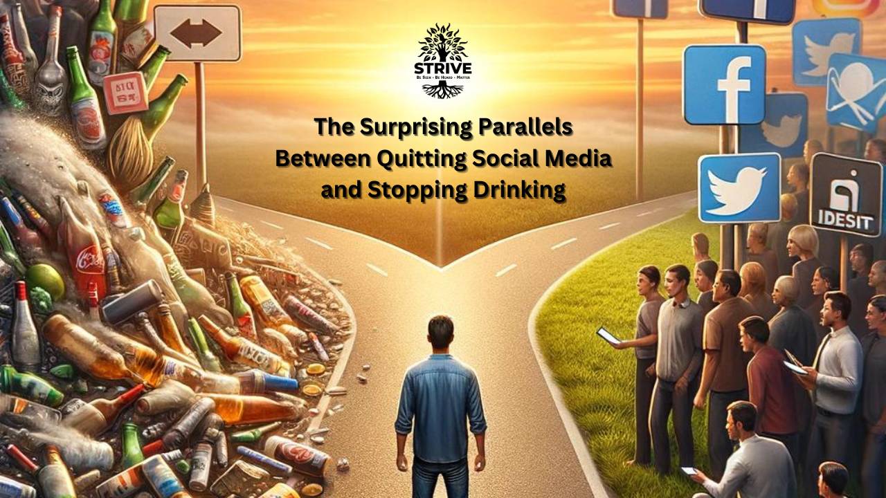 The Surprising Parallels Between Quitting Social and Stopping Drinking