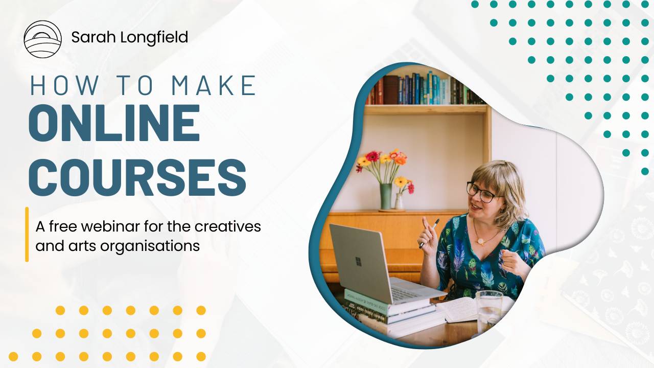 How to make online courses - a free webinar