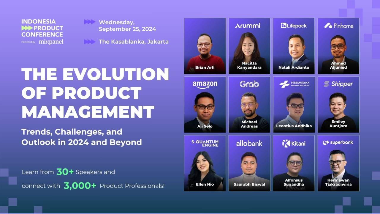 Speakers at Indonesia Product Conference 2024