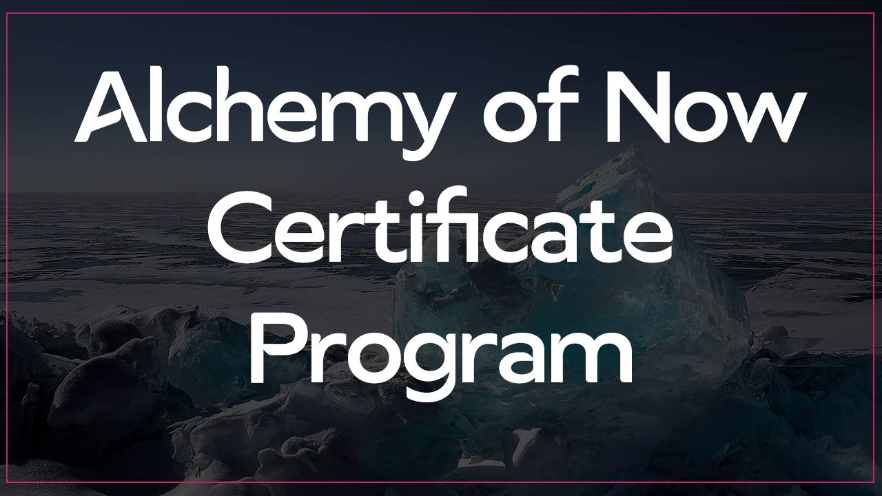 Alchemy of Now Certificate Program