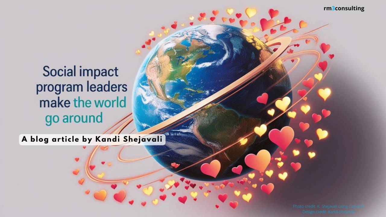 Social impact program leaders are propelled into action out of love.