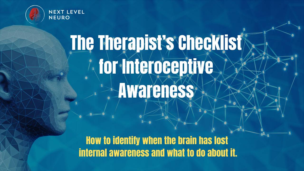 The Therapist’s Checklist for Interoceptive Awareness