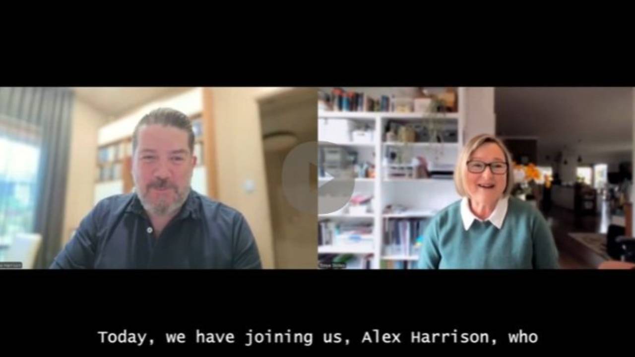 FREE INTERVIEW WITH DR ALEX HARRISON