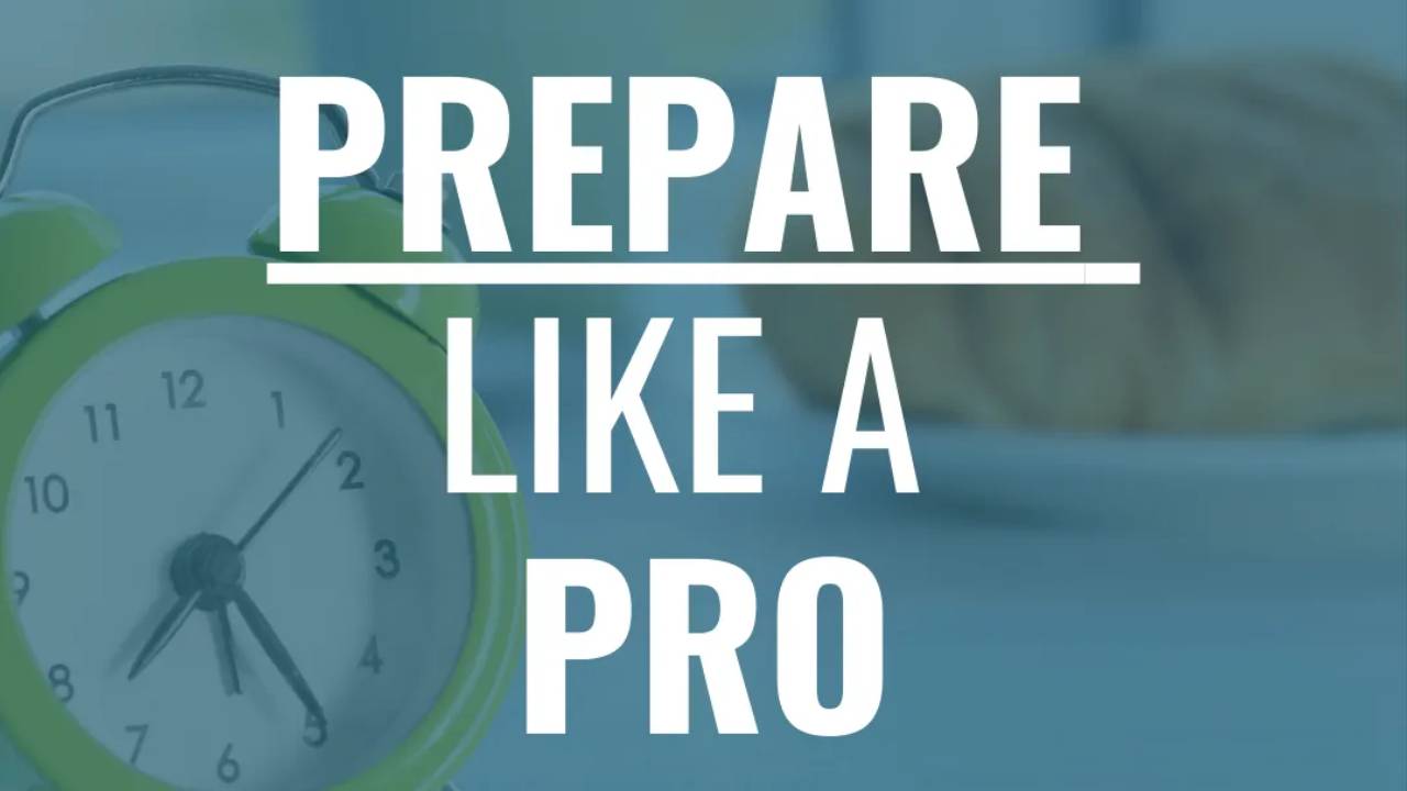 How to Prepare Like a Pro Athlete & Achieve Success