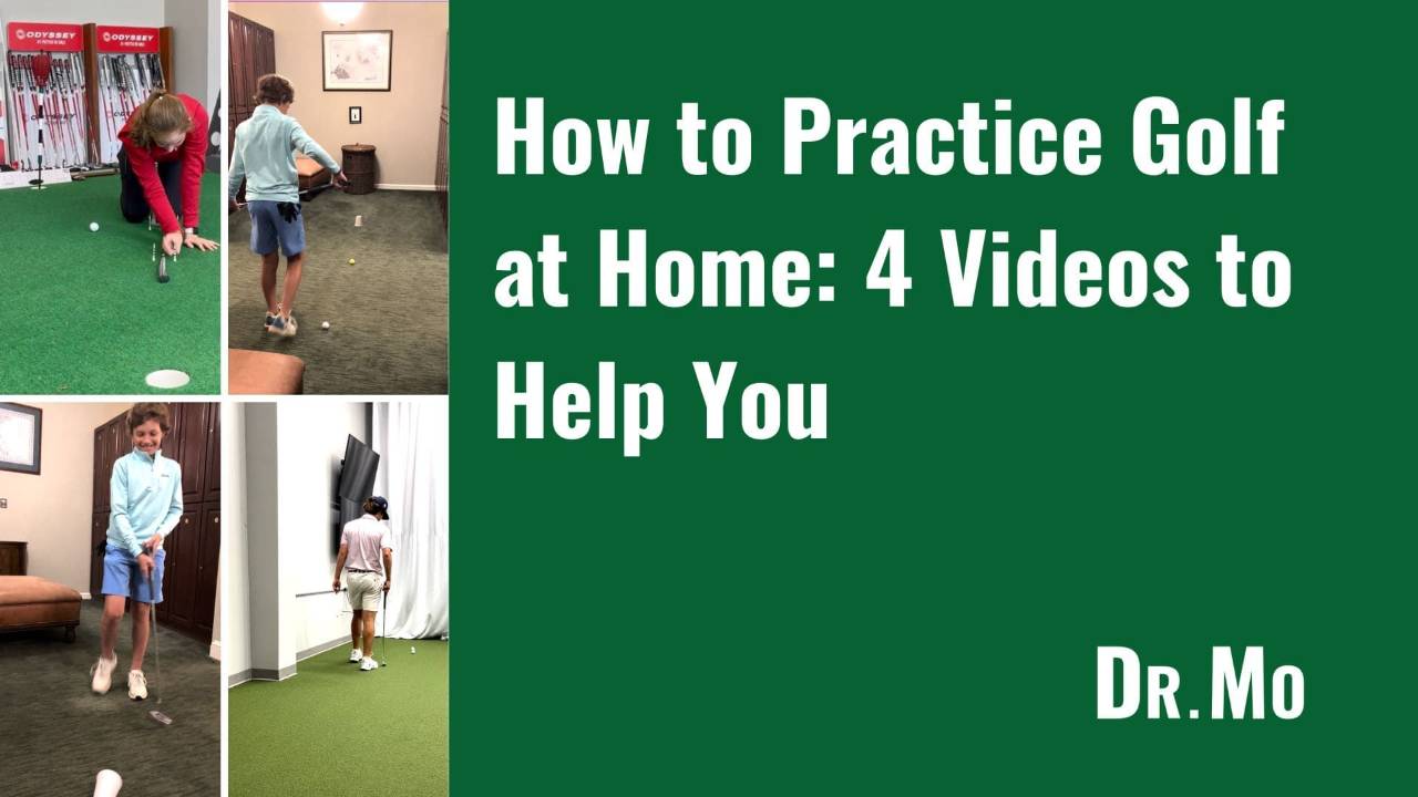 How to practice golf at home