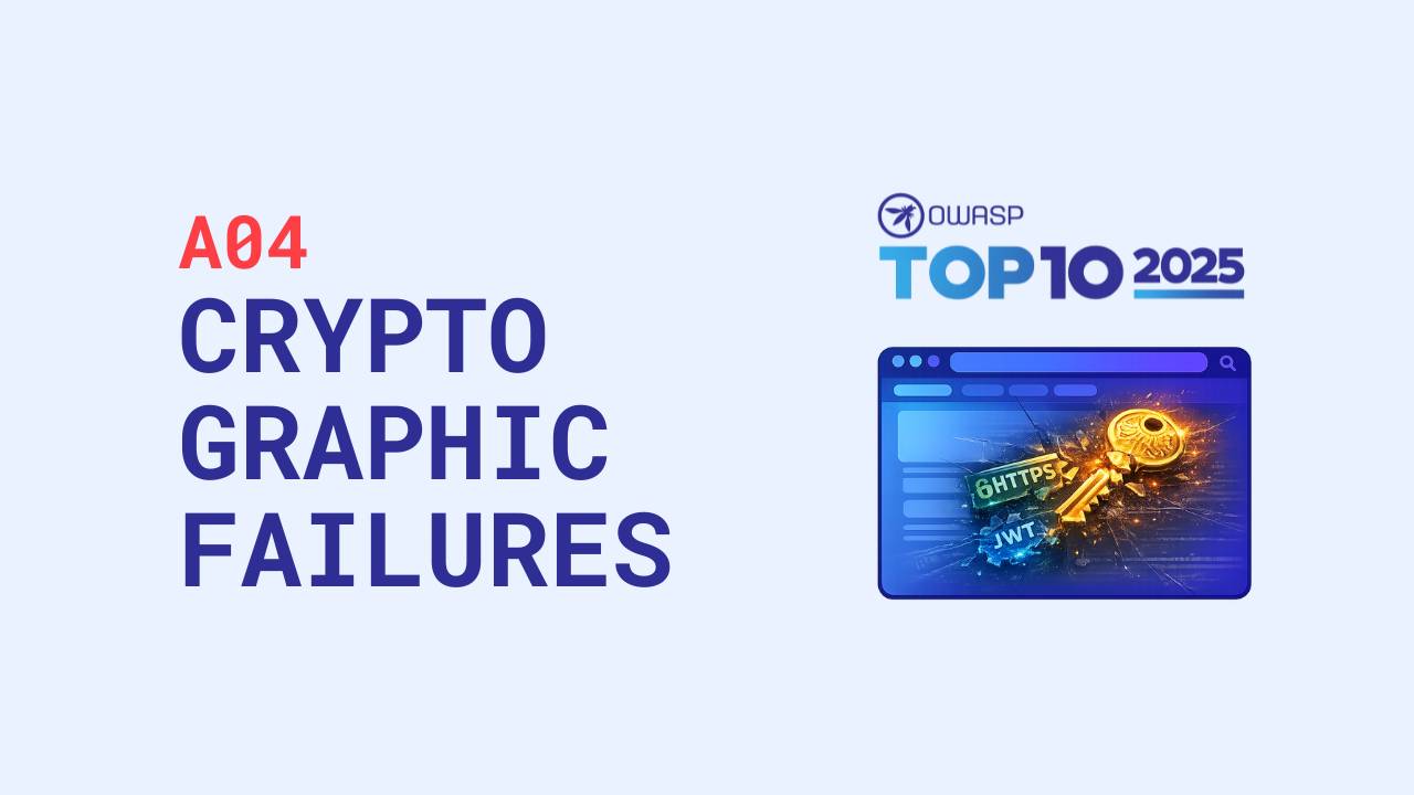 A04:2025 – Cryptographic Failures