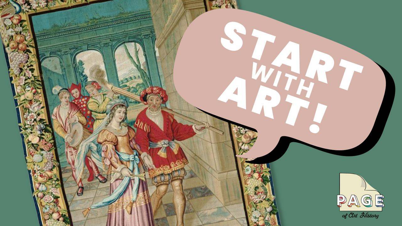 START WITH ART: February - Torch Dance