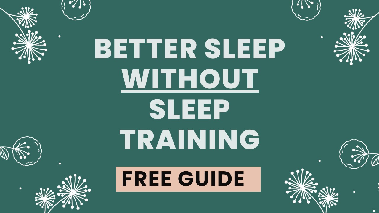 Sleep Without Sleep Training FREE guide sign up