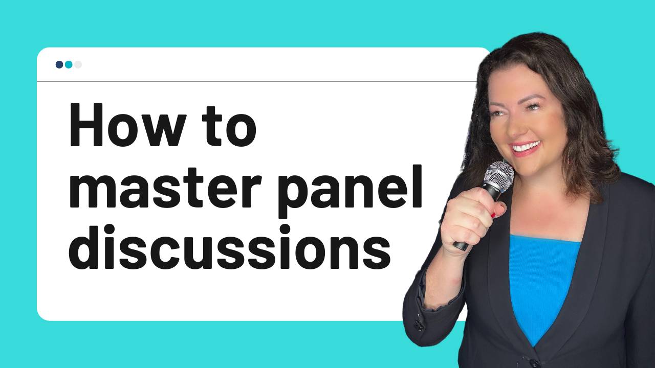 How to master panel discussions