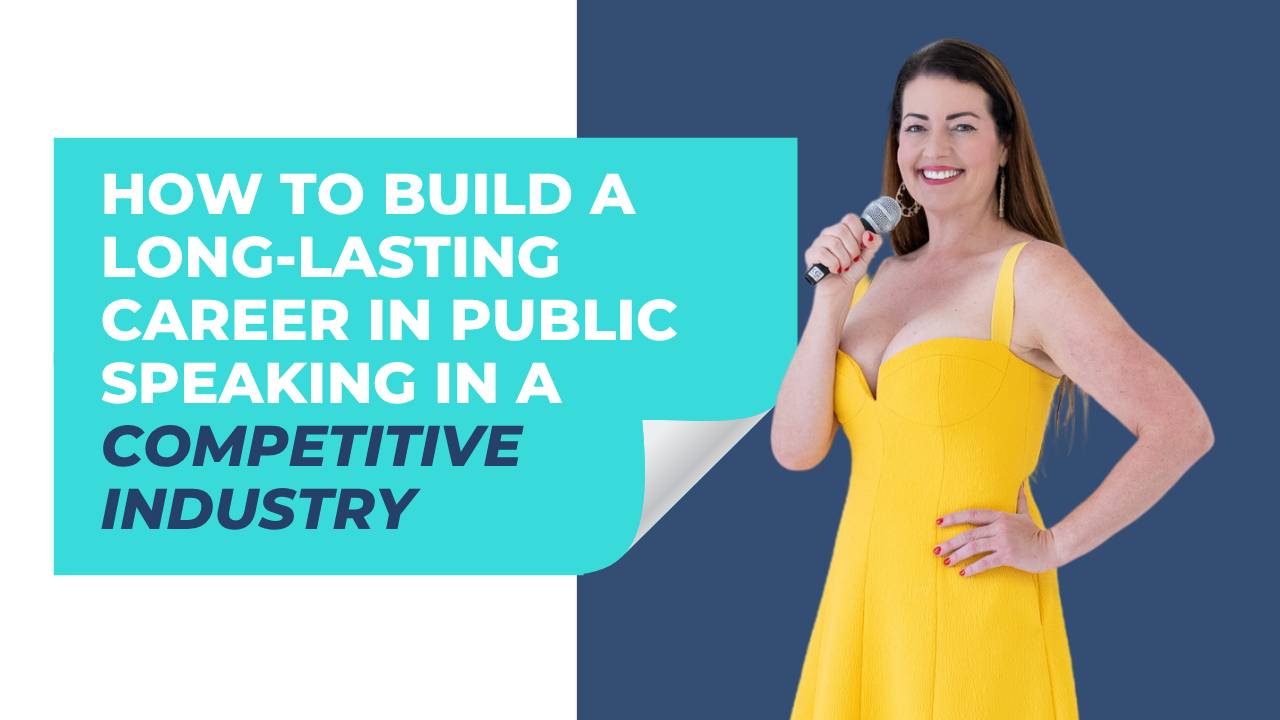 How to build a long-lasting career in public speaking