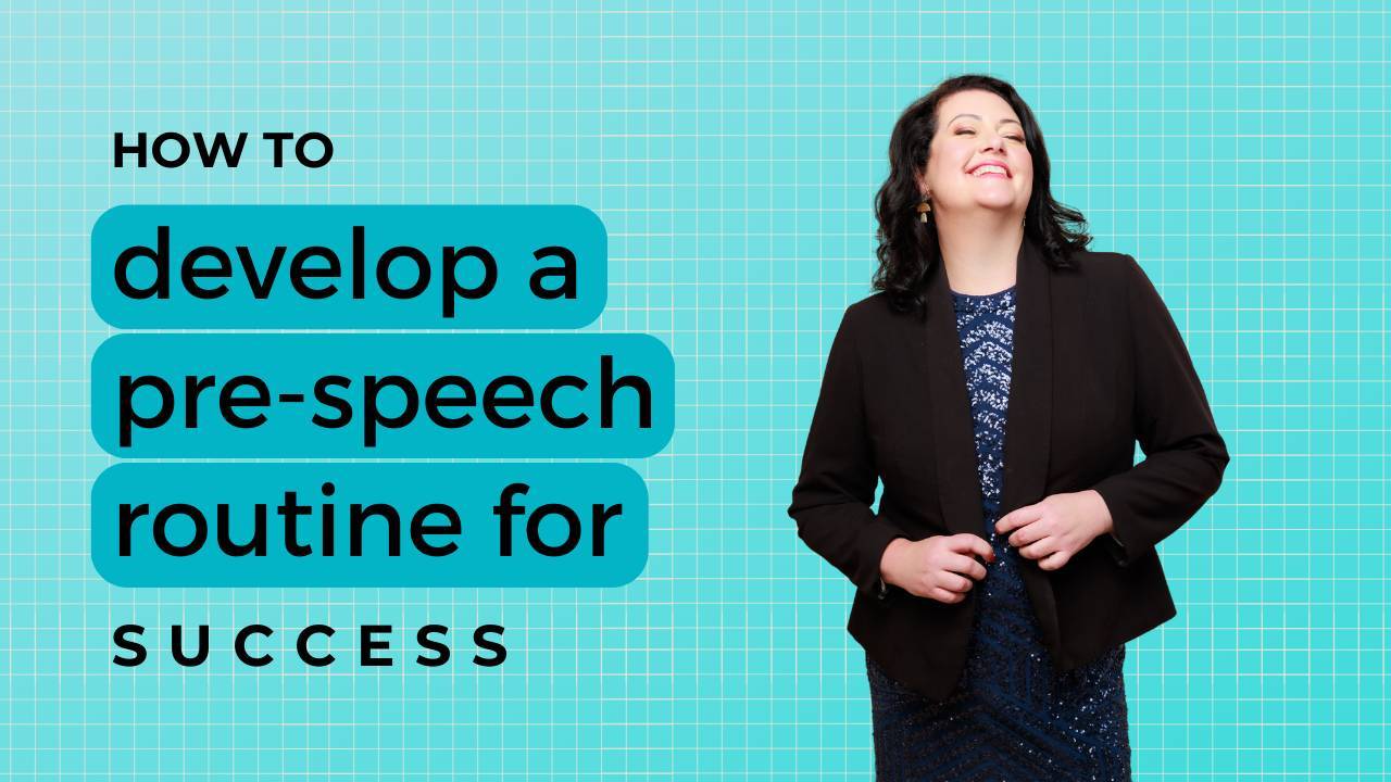 How to Develop a Pre-Speech Routine for Success