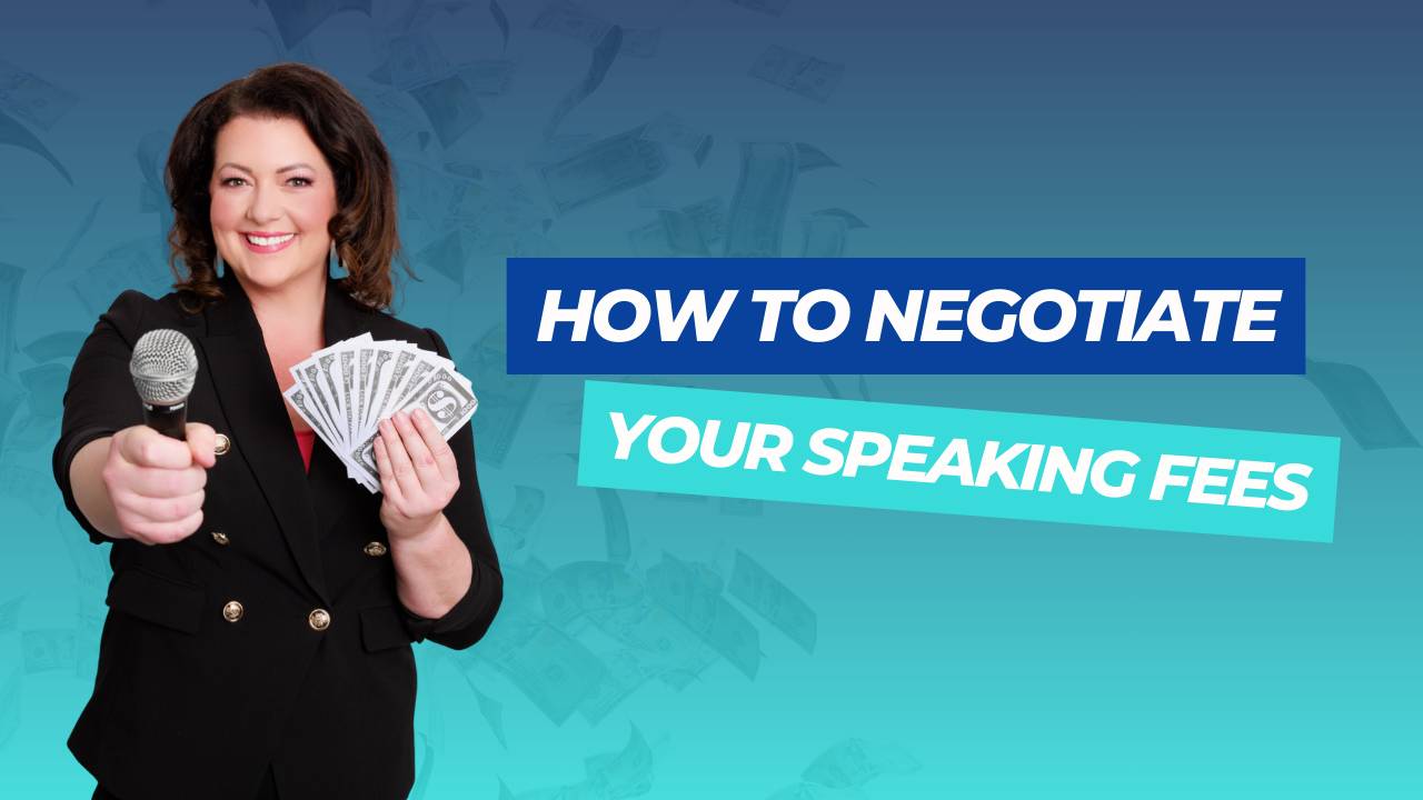 How to negotiate your speaking fees