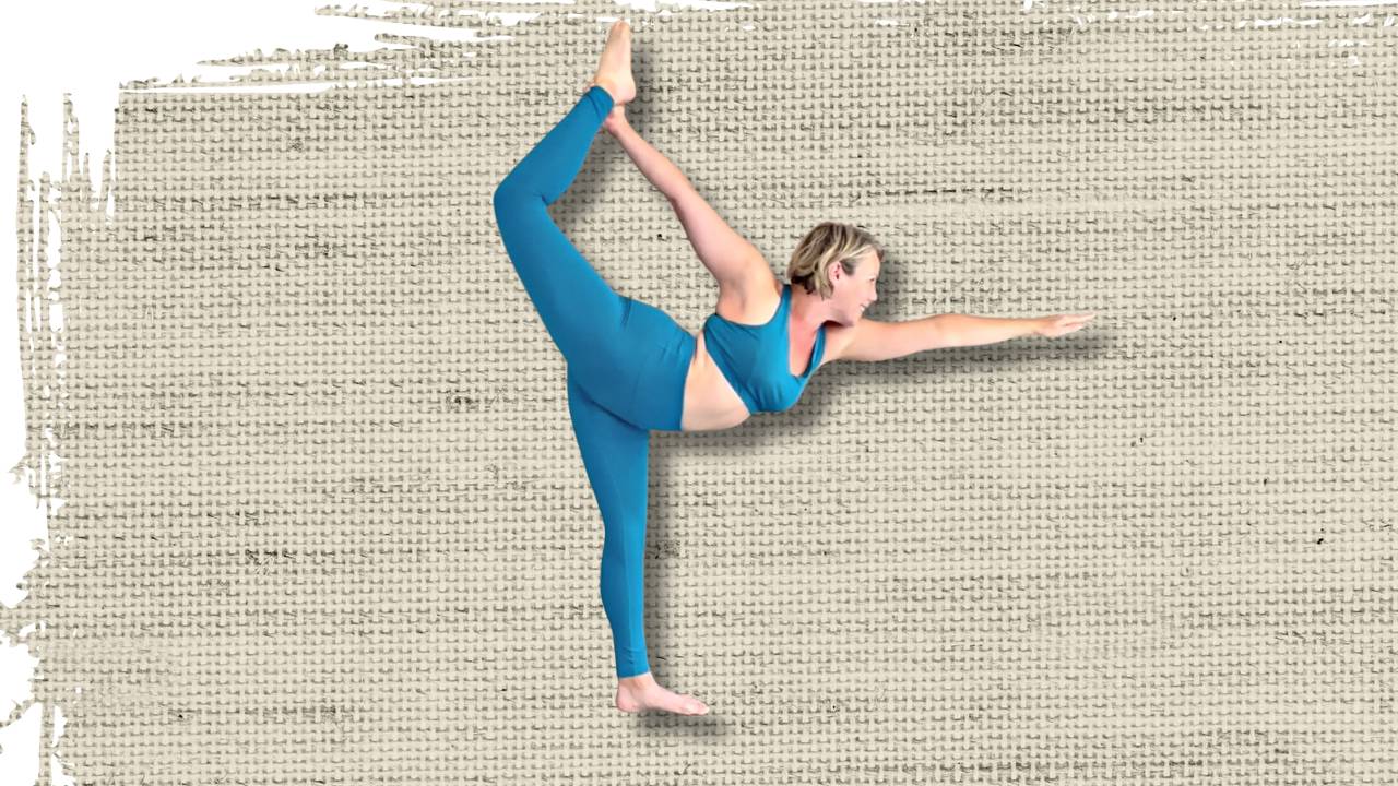 Standing Bow Pulling Pose: Do you only focus on how high you can kick?