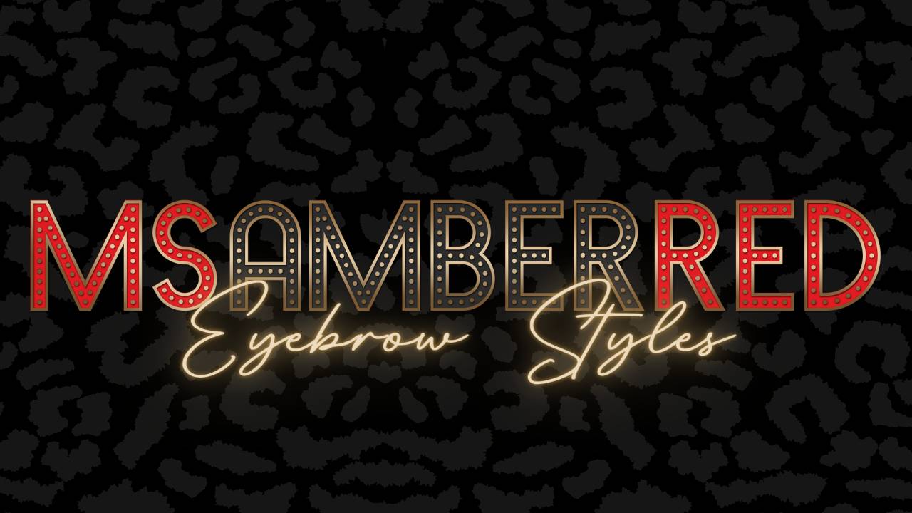 Ms Amber Red Permanent Makeup Tattooed Eyebrow Styles Las Vegas Nevada