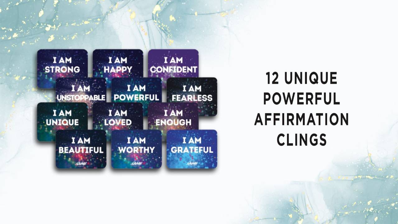 Savage Sunrise Shower Power Clings