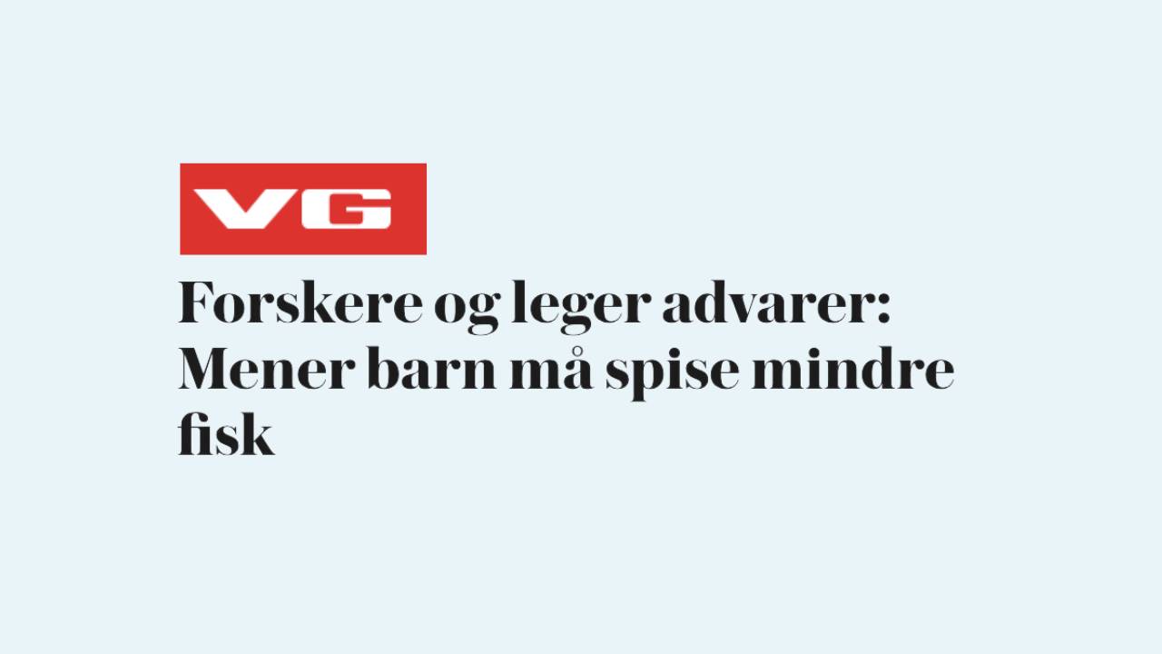 Miljøgifter i fet fisk