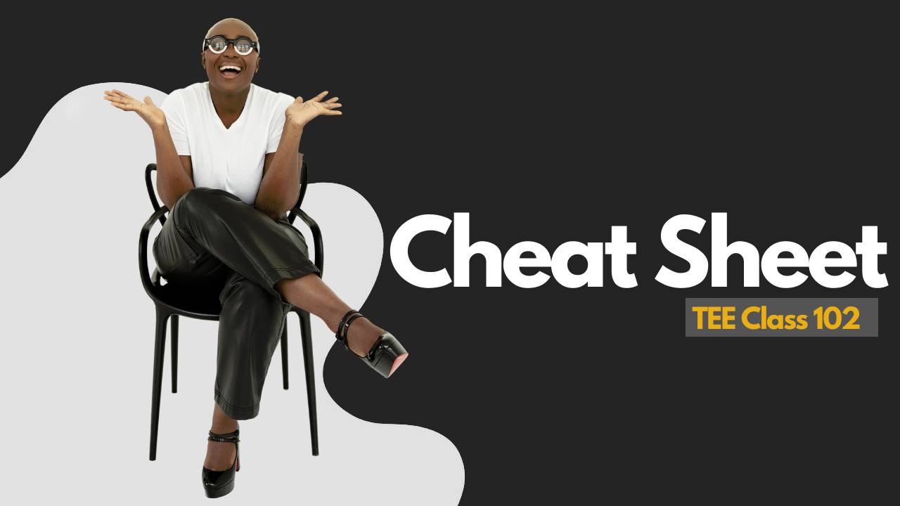 Cheat Sheet Sales Page