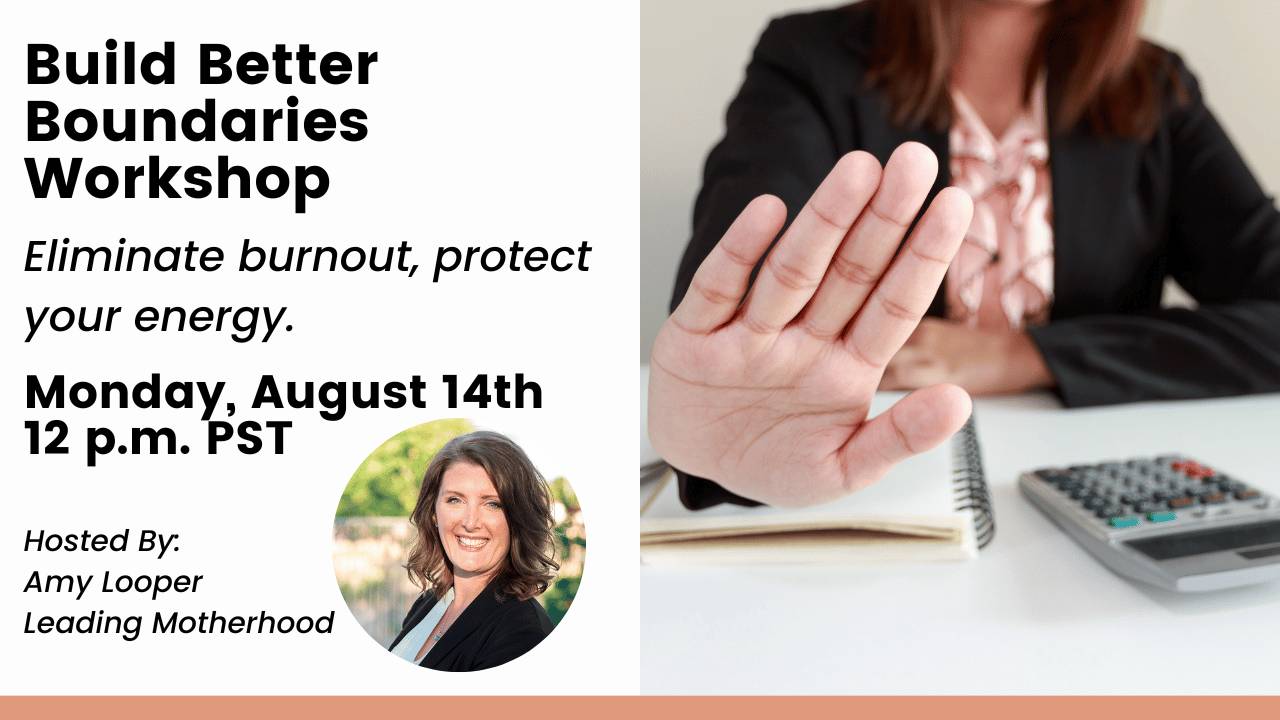 Build Better Boundaries Workshop
