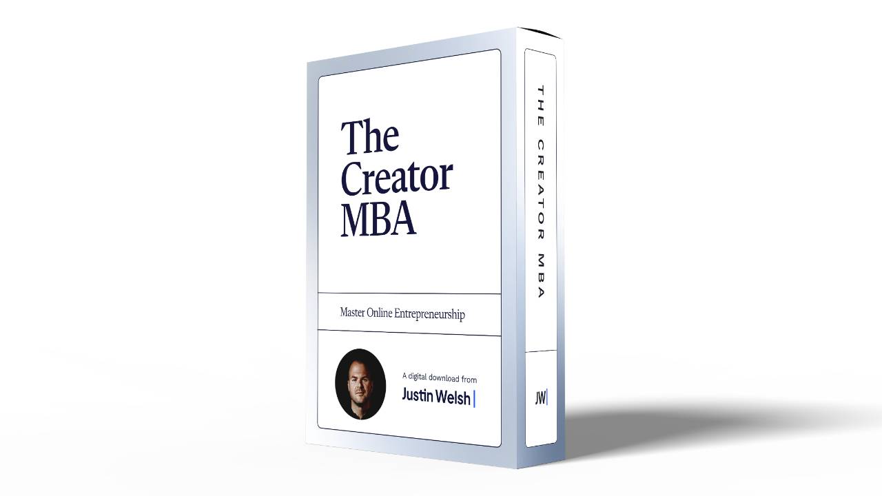 The Creator MBA Digital Course | Justin Welsh