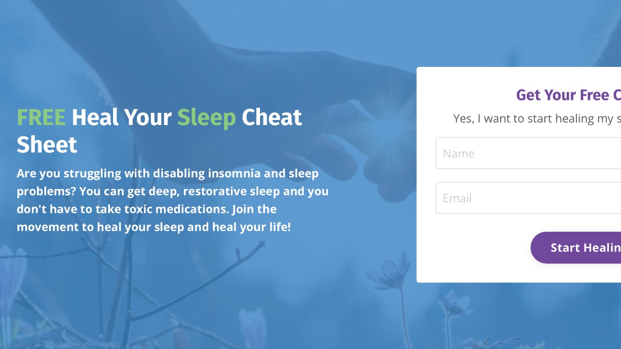 Free Heal Your Sleep Cheat Sheet