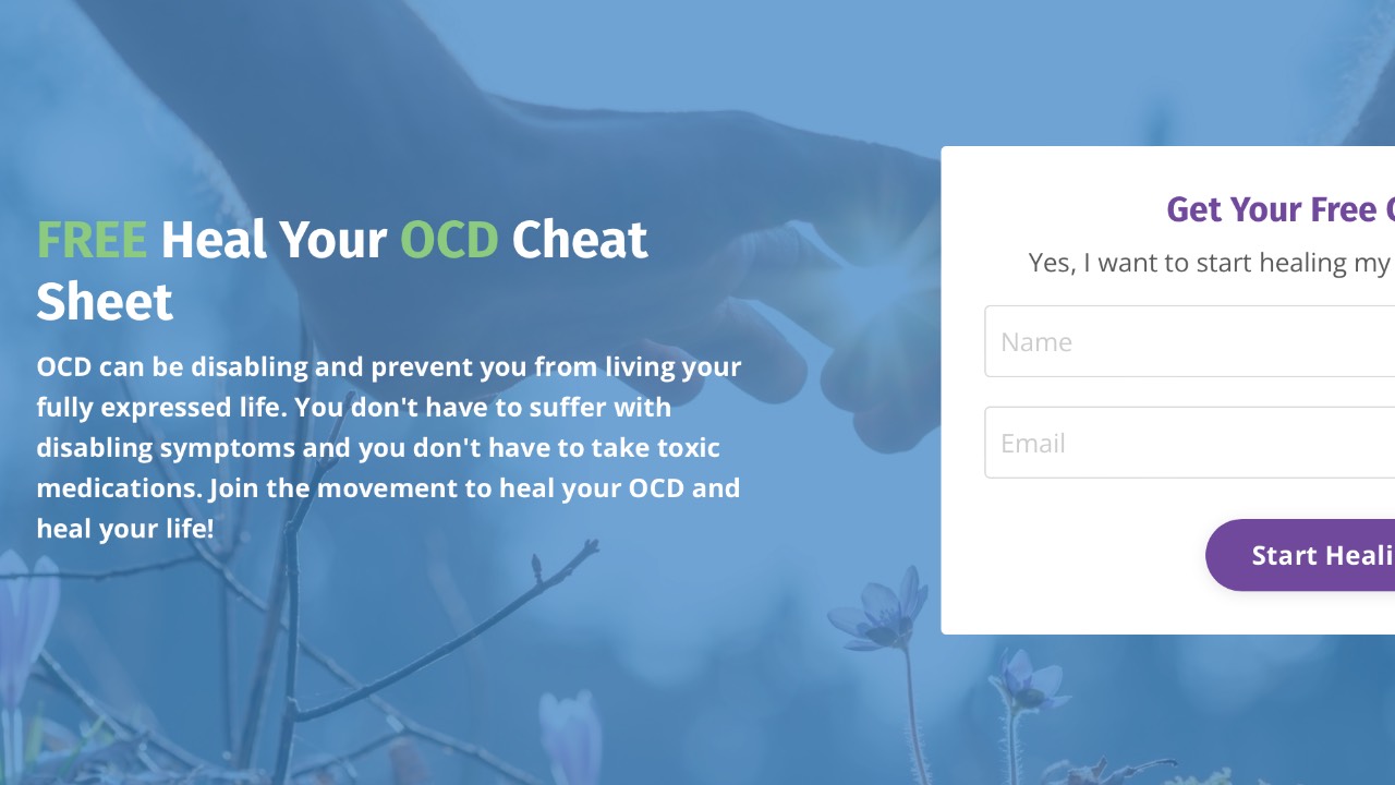 Free Heal Your OCD Cheat Sheet