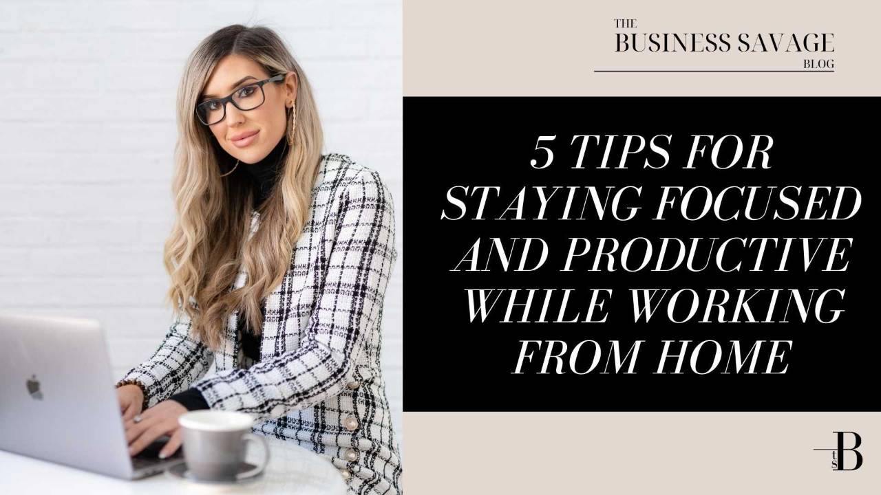 6 Tips for Staying Focused and Productive While Working from Home
