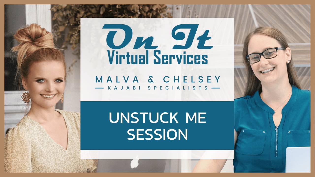 Unstuck Me 60-Minute Session with Kajabi Specialists