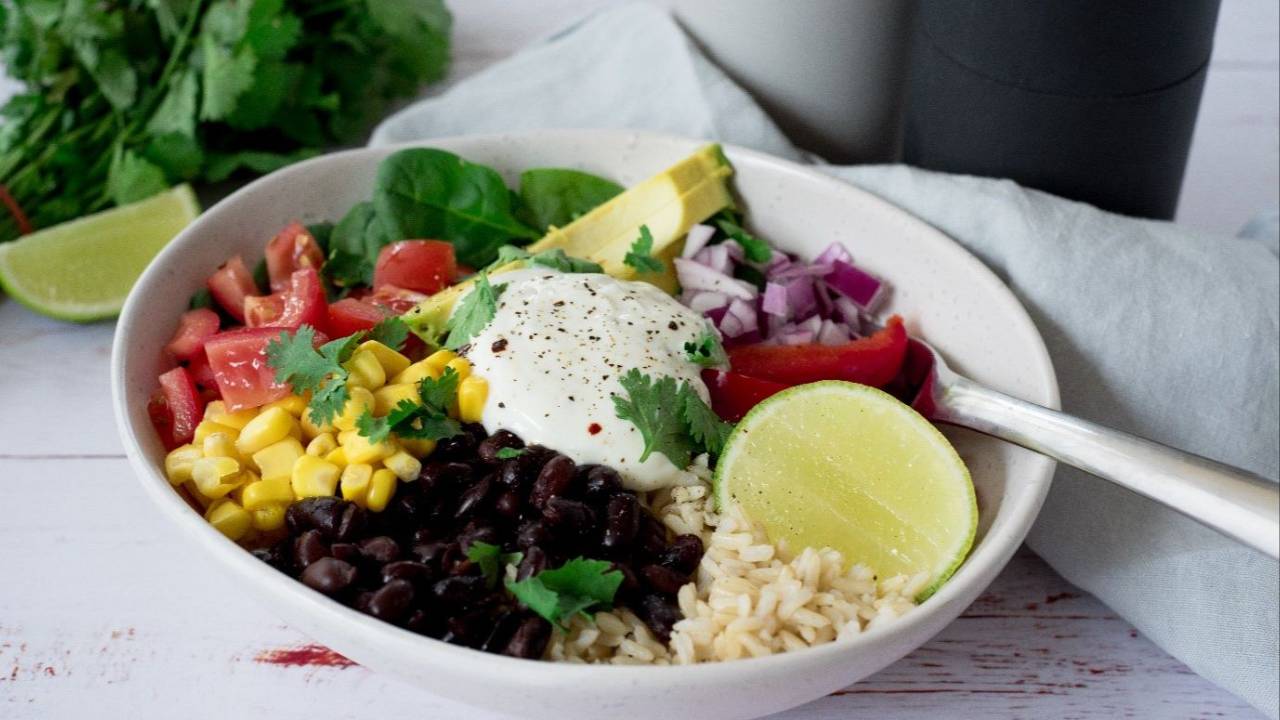 Black Bean Burrito Bowl