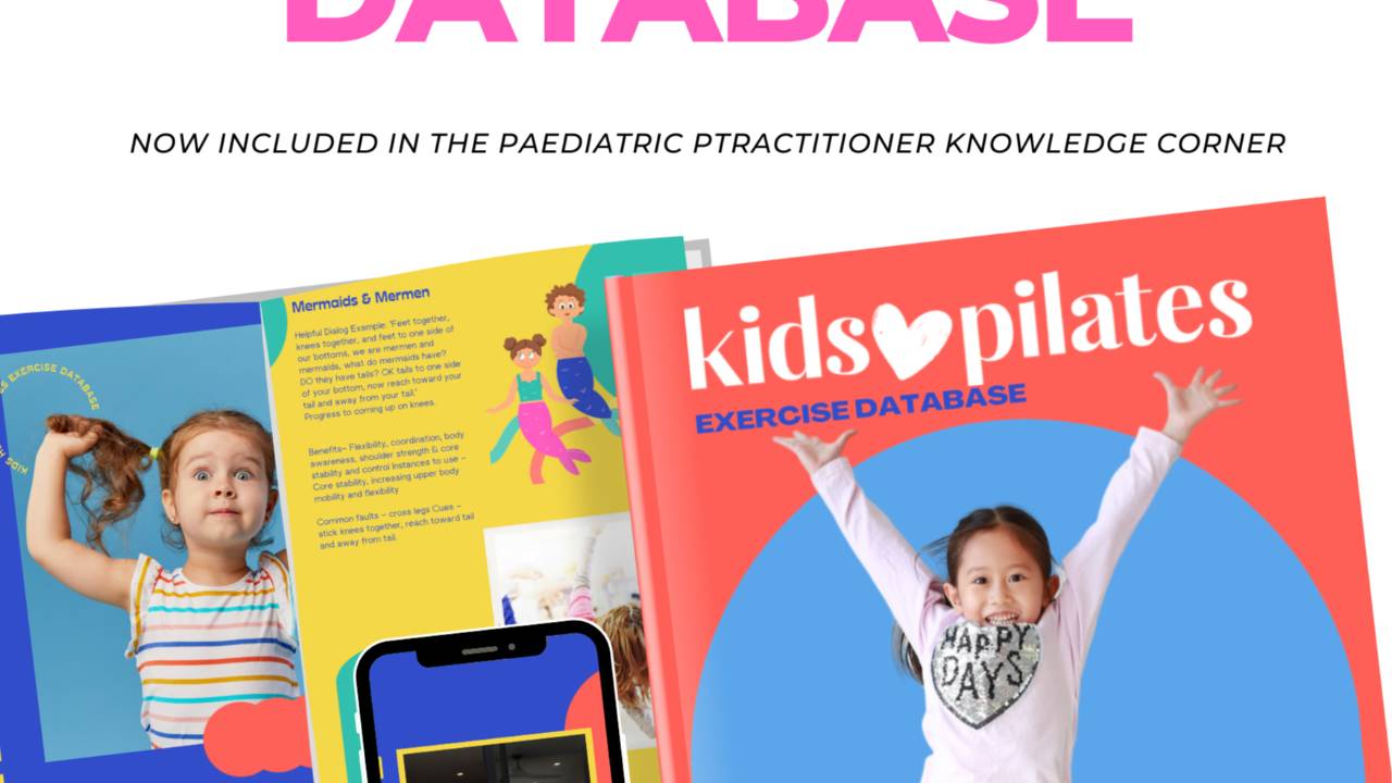 5 Paediatric Pilates exercises to try today!