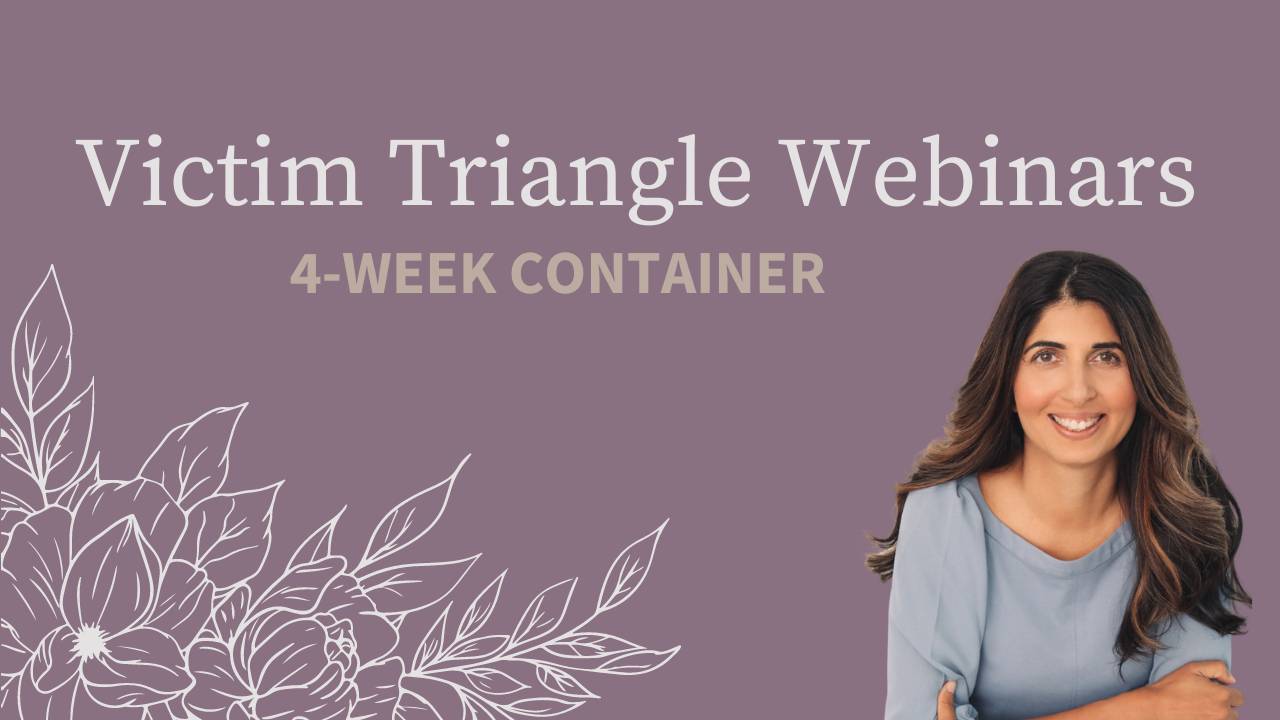 Victim Triangle Webinar Series
