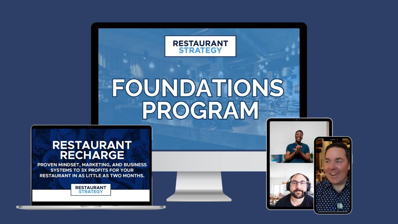 Welcome To The Restaurant Foundations Program!