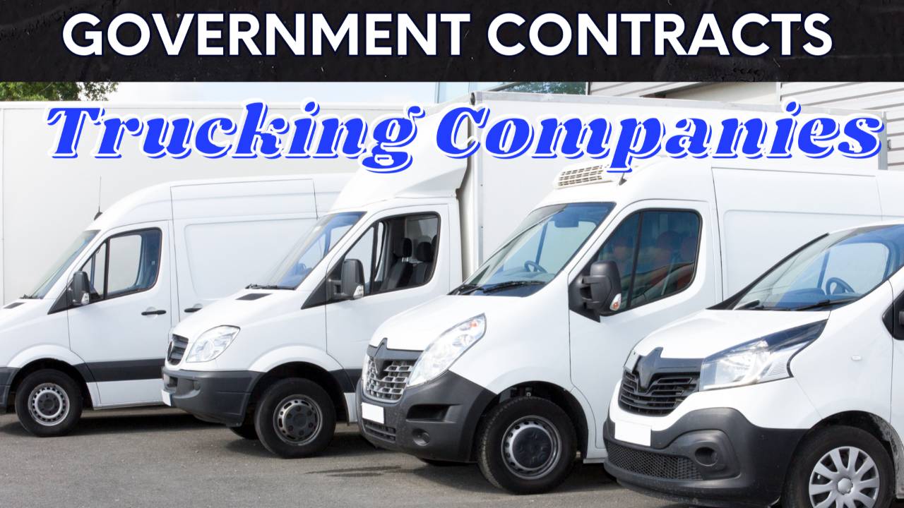 How to Find Government Contracts for Trucking Companies (2026)