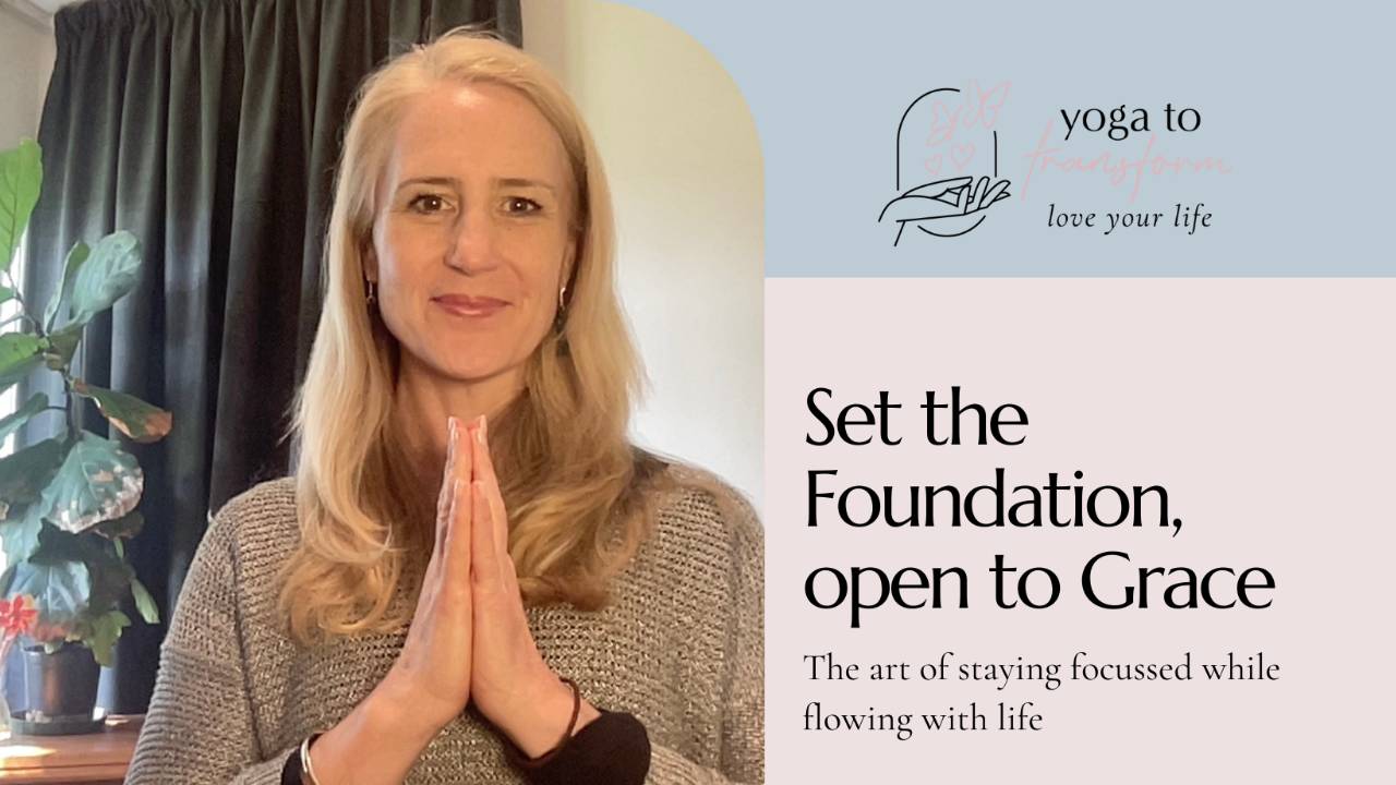 Set the Foundation, Open to Grace: Building a Life That Sticks