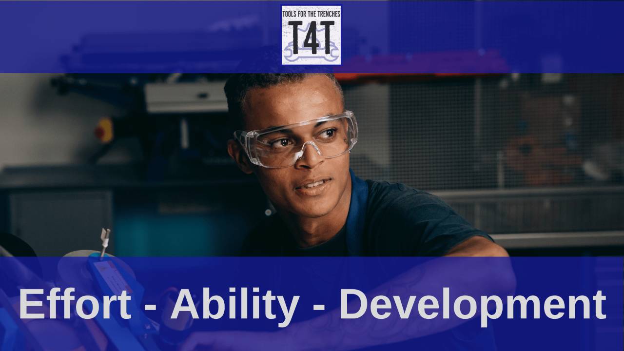 Effort, Ability and Skill Development
