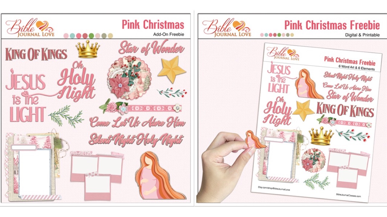 Christmas Bible Journal Freebie