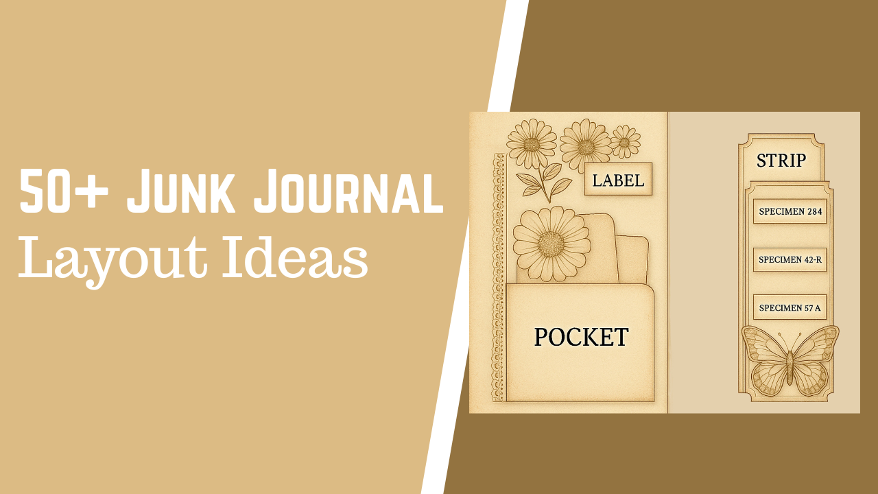 Junk Journal Layout Ideas