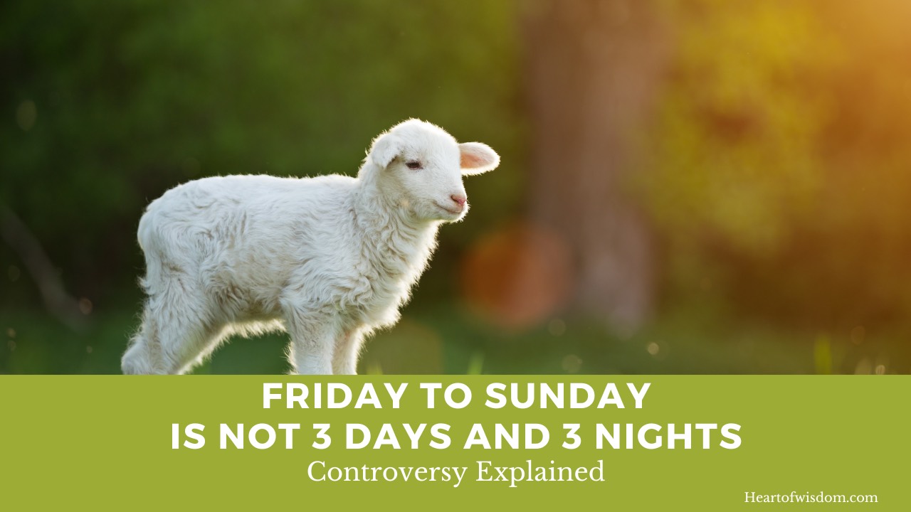 Friday to Sunday is Not Three Days and Three Nights