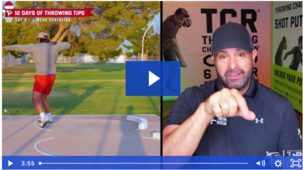 🏃🏻‍♂️💨 Throws Drill: Linear Sprinting for MAX SPEED