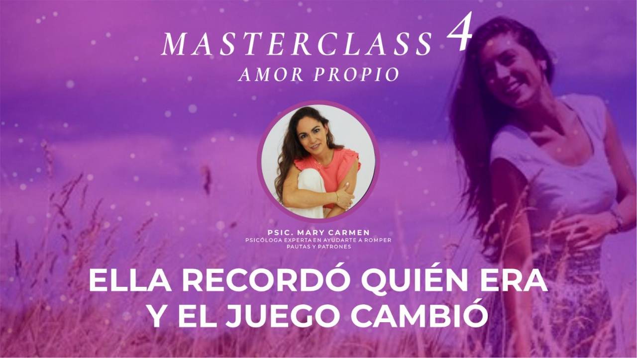 Master Class 4 Taller vuélvete Irresistible