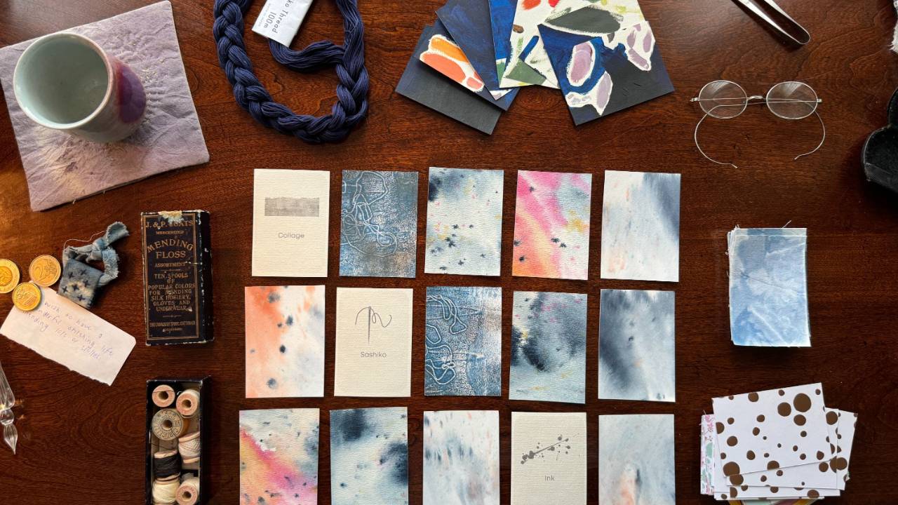 Mindfulness and Inspiration Prompt Cards | Zen Stitching