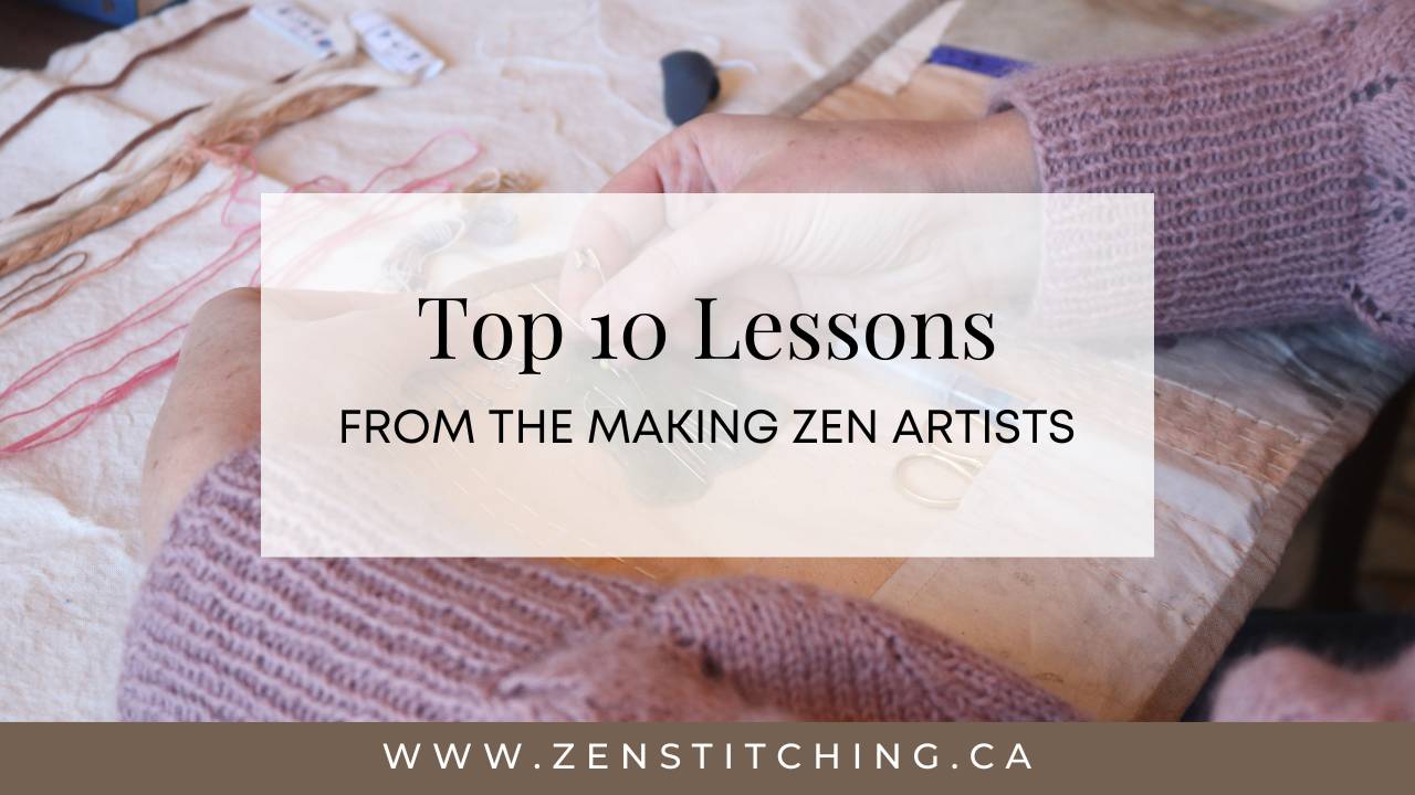 Top 10 Lessons from the Making Zen Artists
