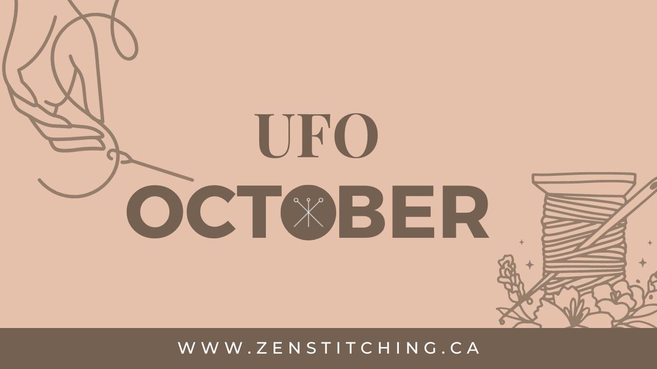 UFO October | Zen Stitching
