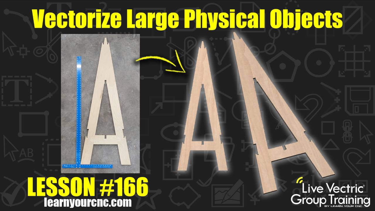 #166: Vectorizing Large Physical Objects into Shapes