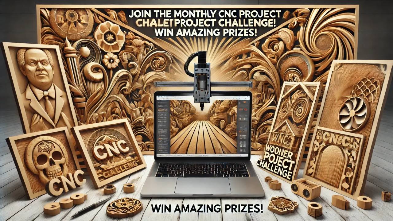 Join Our Monthly CNC Project Challenges – Compete, Win, and Learn!