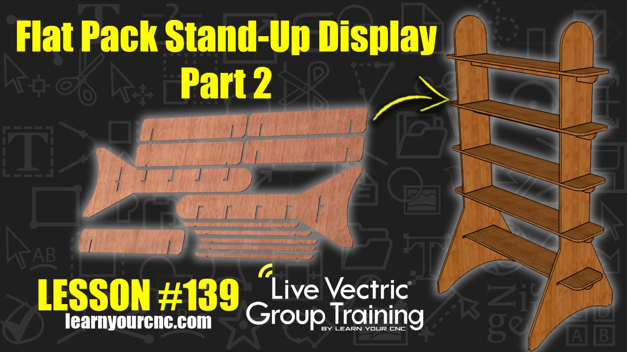 #139: Flat Pack Stand-Up Display Shelf (Part 2)