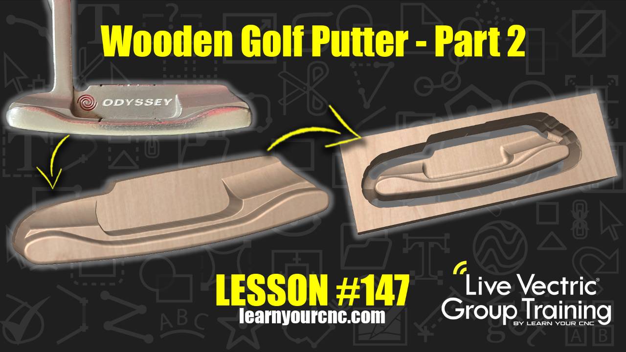 #147: 3D Modeling a Golf Putter - Part 2